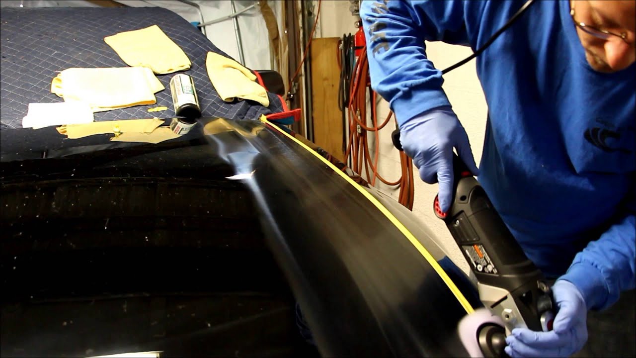 Menzerna FG400 & SF4000(nano) Removing Clearcoat Defects - YouTube