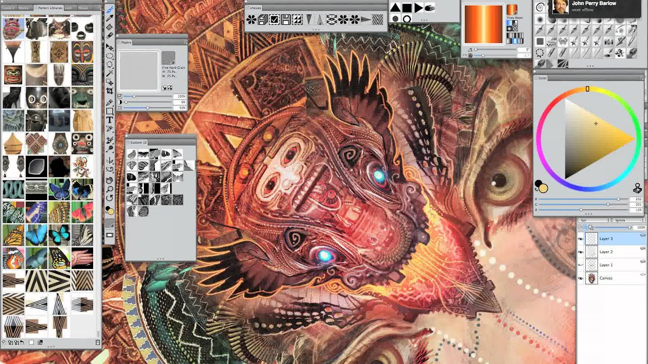 Dharma Dragon - Android Jones - Boom Festival 2012 - YouTube