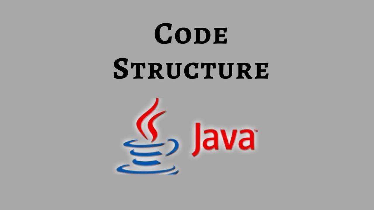 Code Structure of a Java Program - YouTube