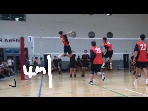 Daniel Hitchens Volleyball Highlights Week 1 - YouTube