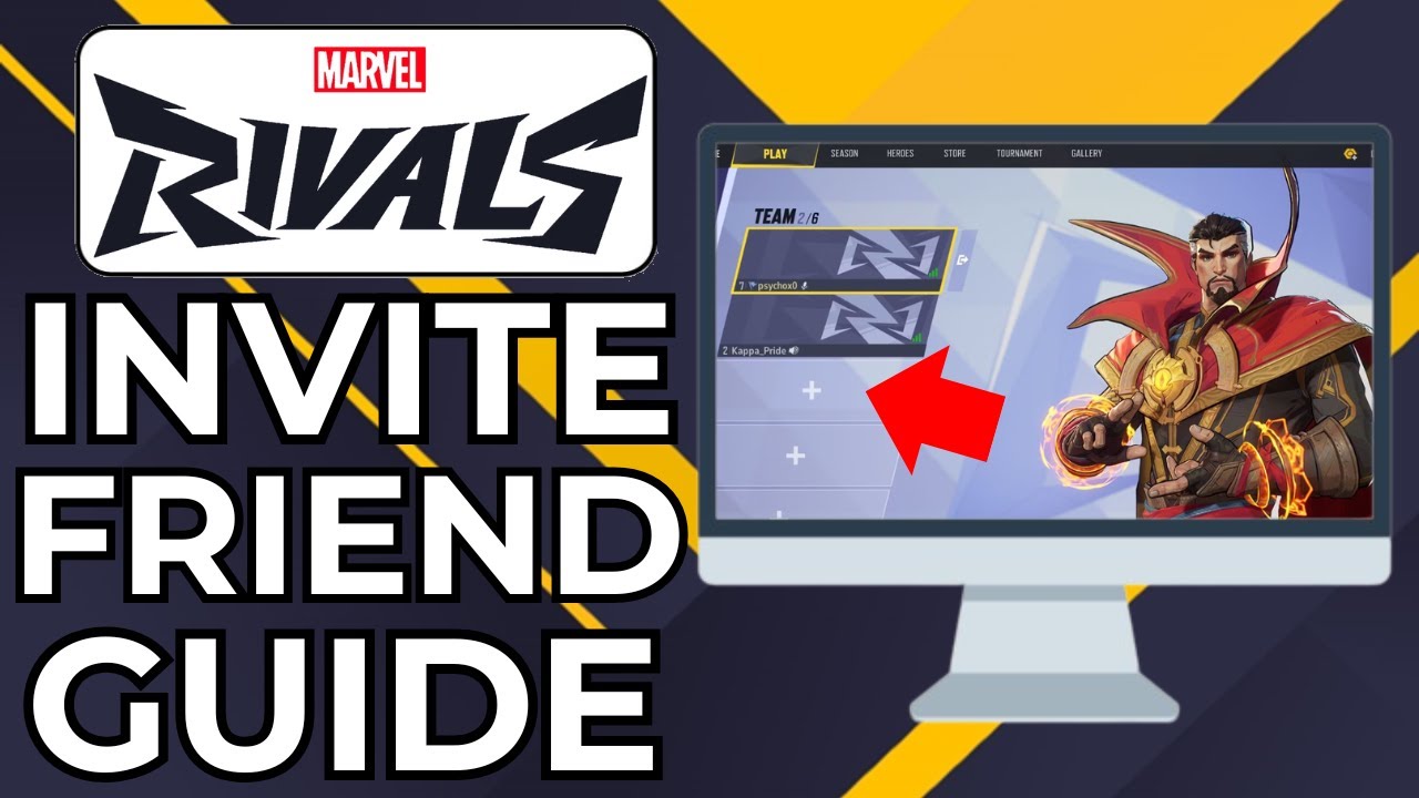 HOW TO INVITE FRIENDS IN MARVEL RIVALS (2025) - YouTube