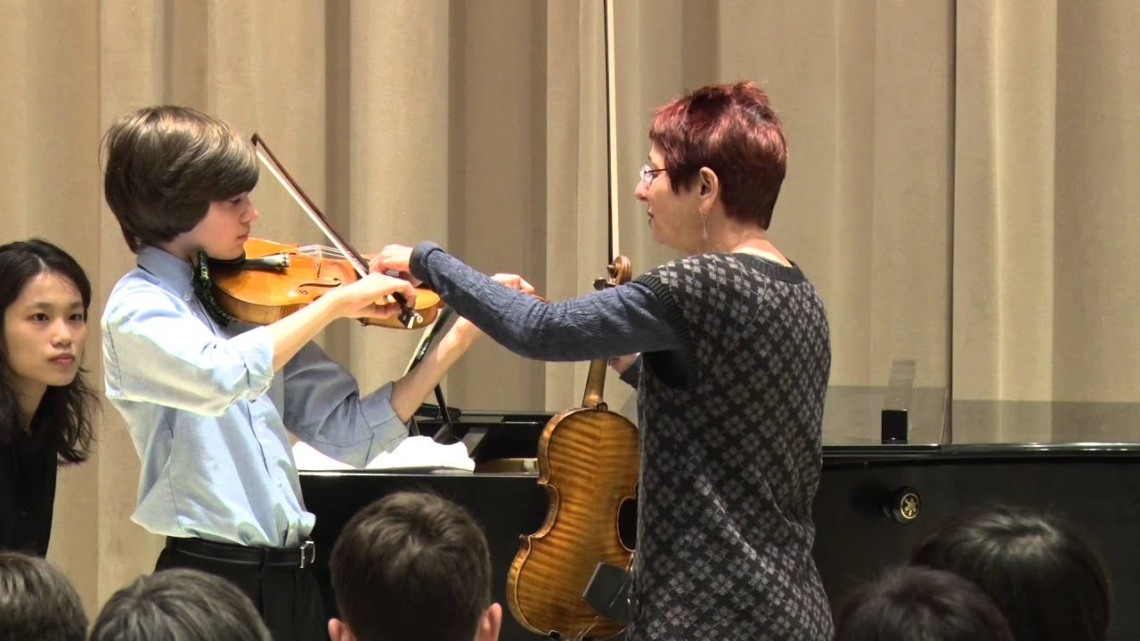 Mimi Zweig Violin Masterclass - YouTube