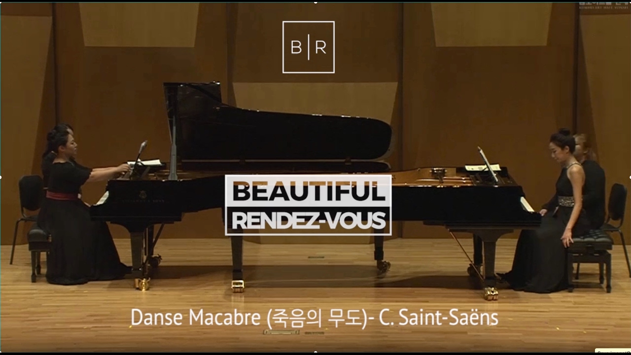 Danse Macabre for two pianos 죽음의 무도 - C. Saint-Saëns 김예담 김가람 (Pianist ...