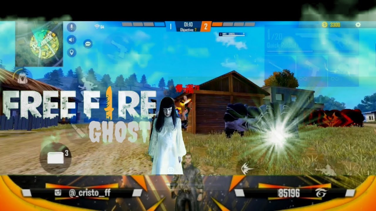 🔥FREE FIRE GHOST 😯💥 - YouTube