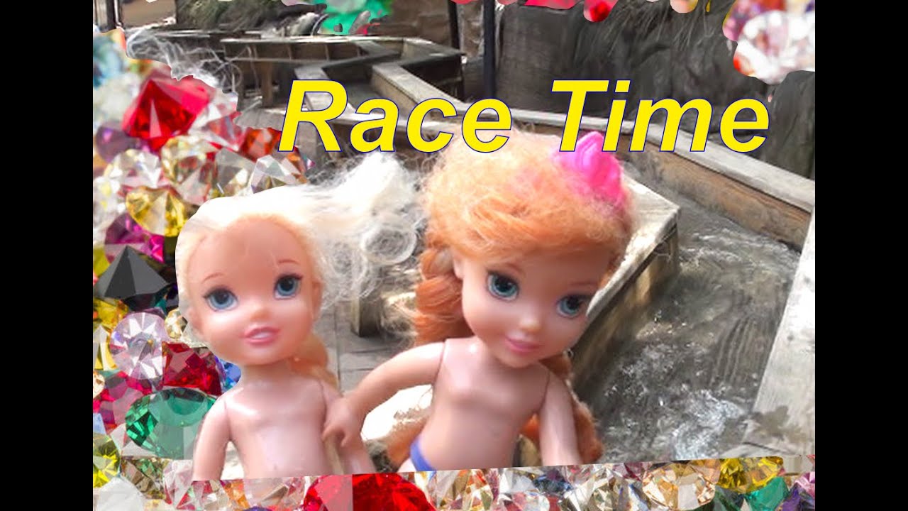 Elsa and Anna Toddlers Search for Gems - with Olaf ! Ep.7 - Toys In ...