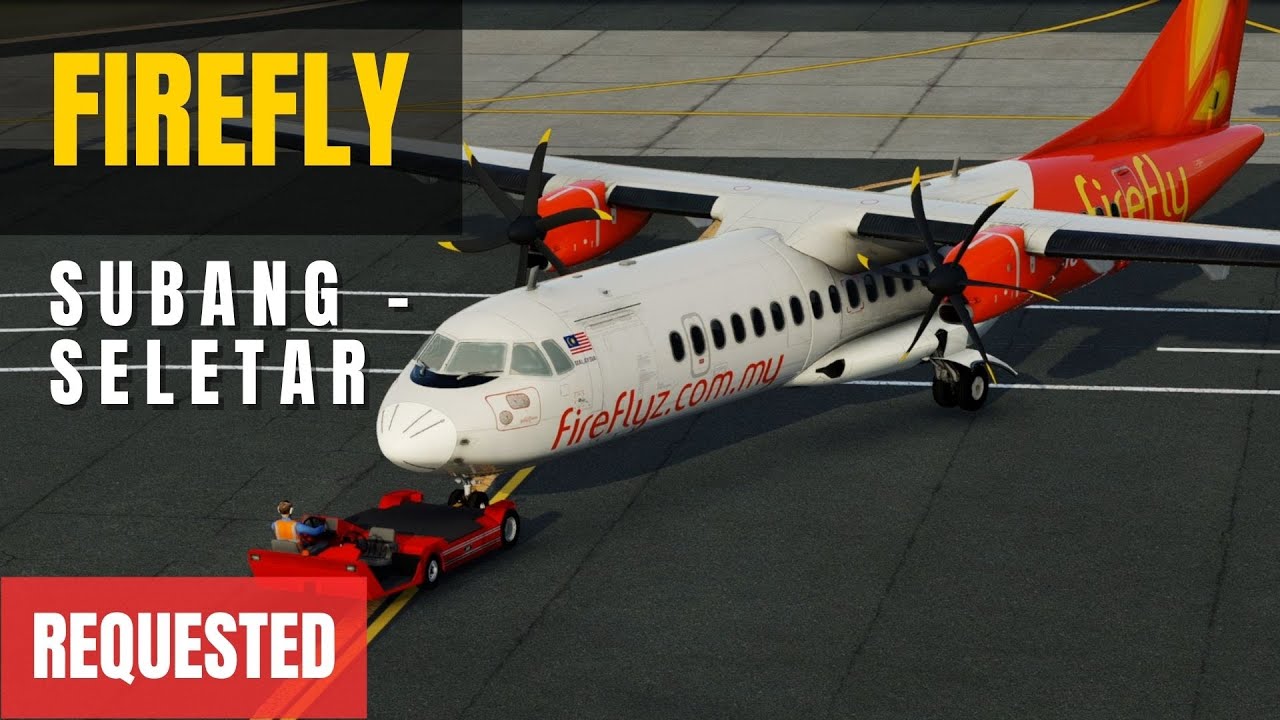 Firefly ATR72-500 Subang - Seletar | X-Plane 12 - YouTube
