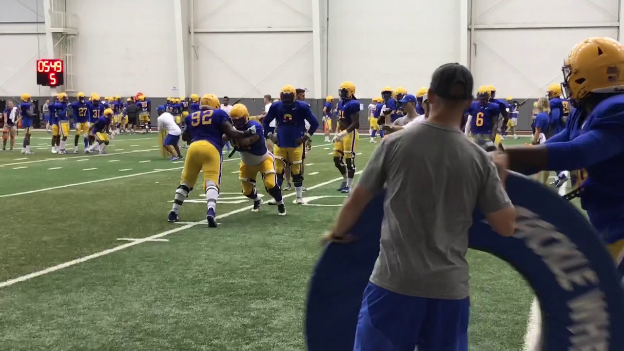 Pitt football on Panther-Lair.com - Defensive line drills - YouTube