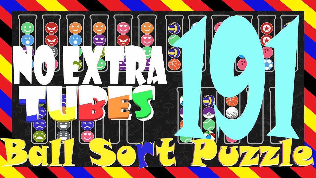 Ball Sort Puzzle Level 191 = Cup Sort Puzzle Level 191 = Water Sort ...