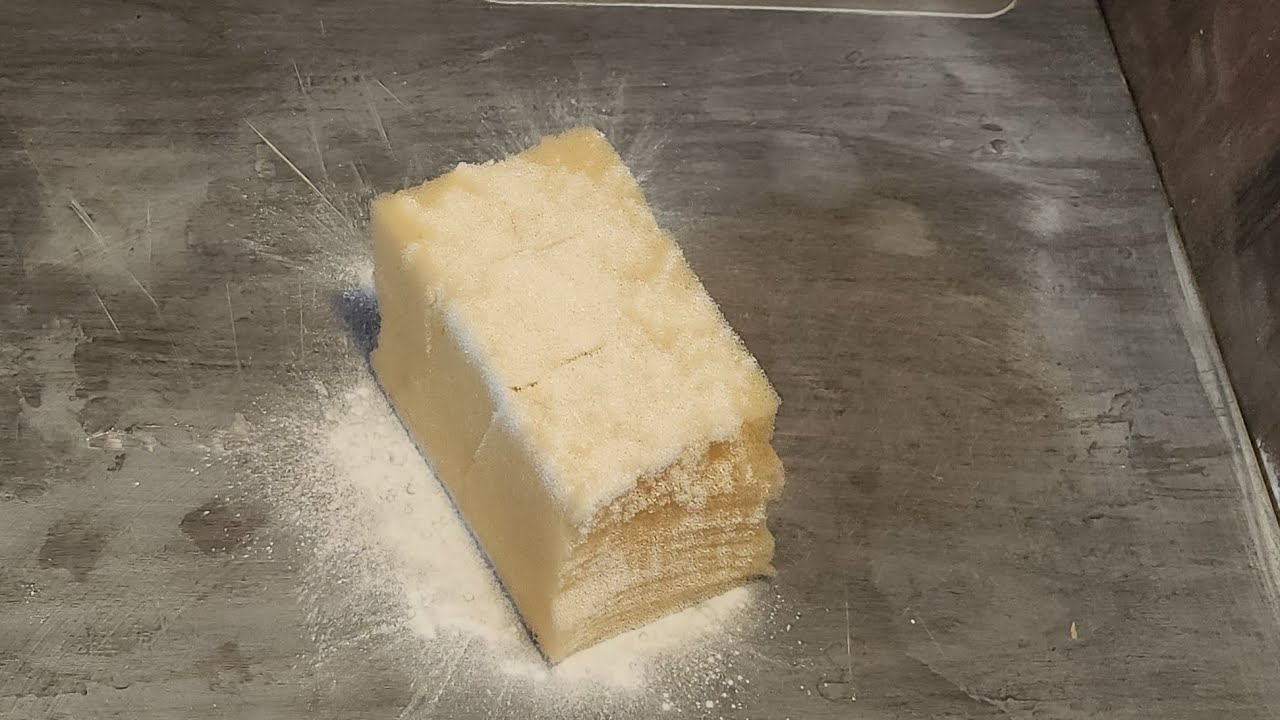 ASMR Powder Foam Ripping - YouTube