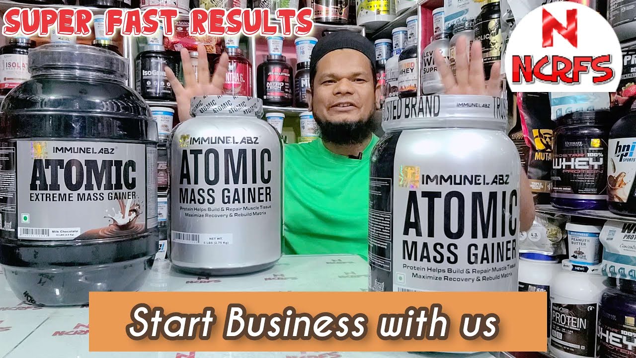Immune Labz Atomic Mass Gainer | NCR Food Supplements - YouTube