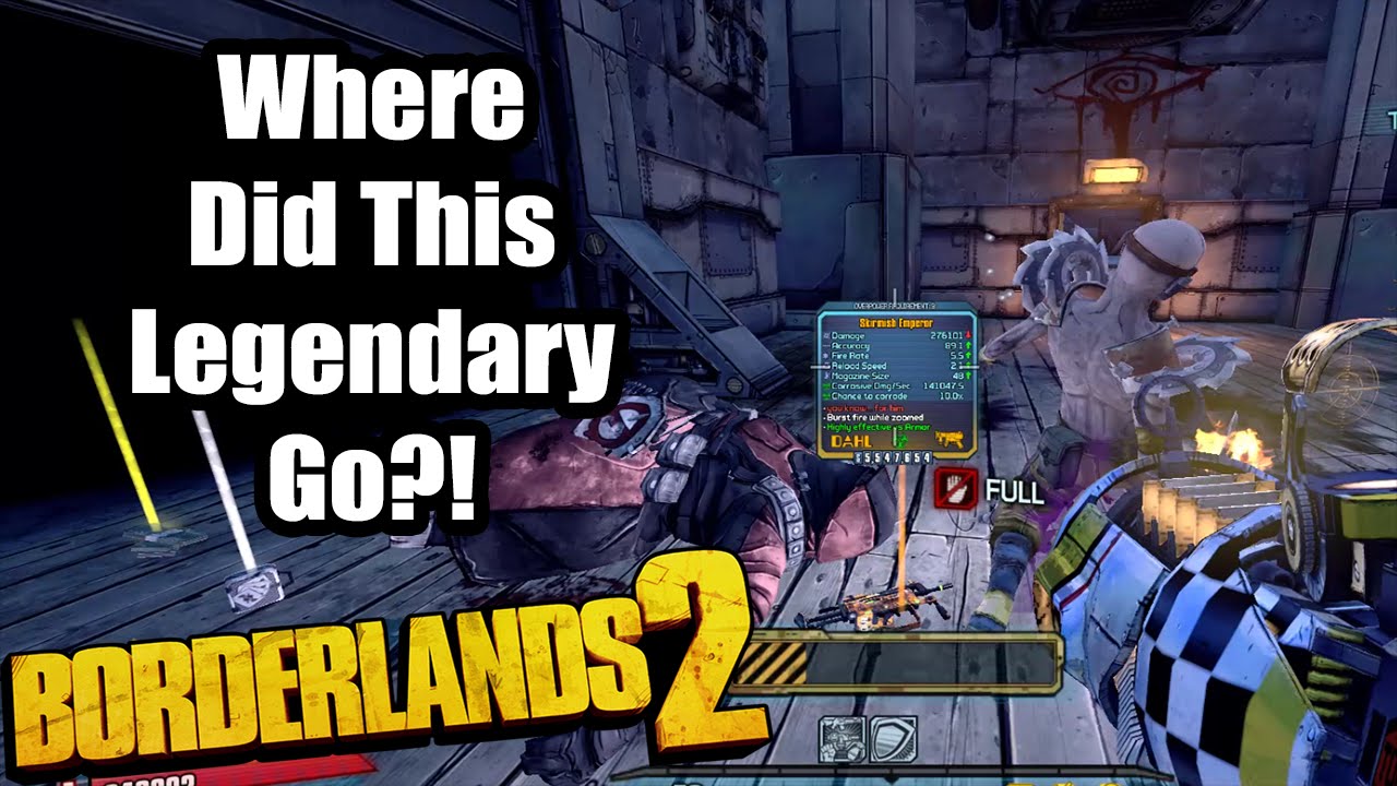 Borderlands 2: Legendary Disappears & Southpaw vs Kerblaster - YouTube