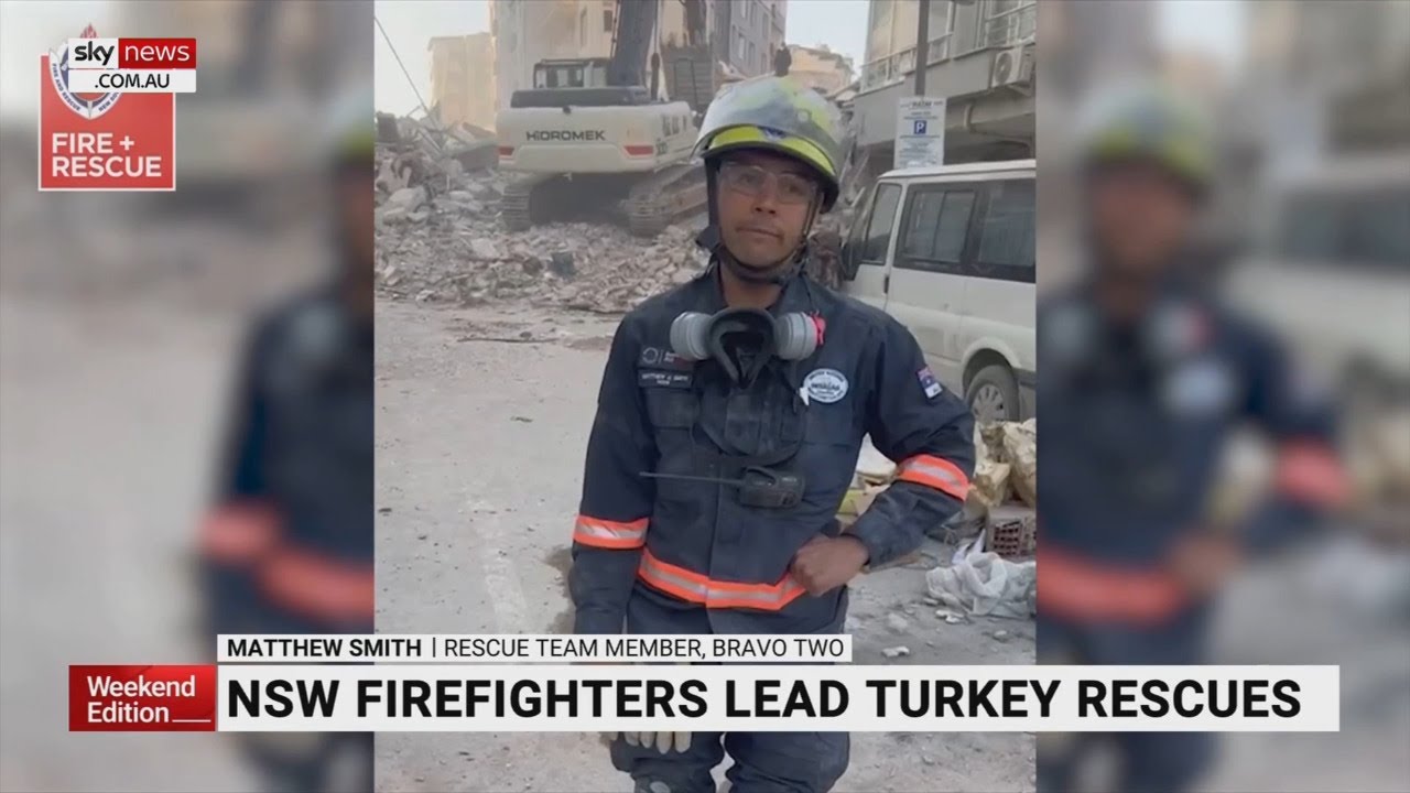 Australian firefighters take charge of search and rescue efforts in ...