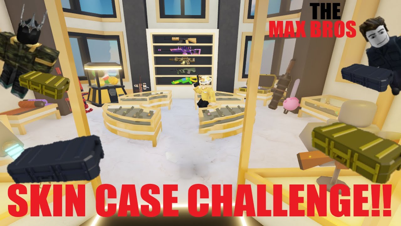 SKIN CASE CHALLENGE IN ROBLOX RIVALS!!!!! - YouTube