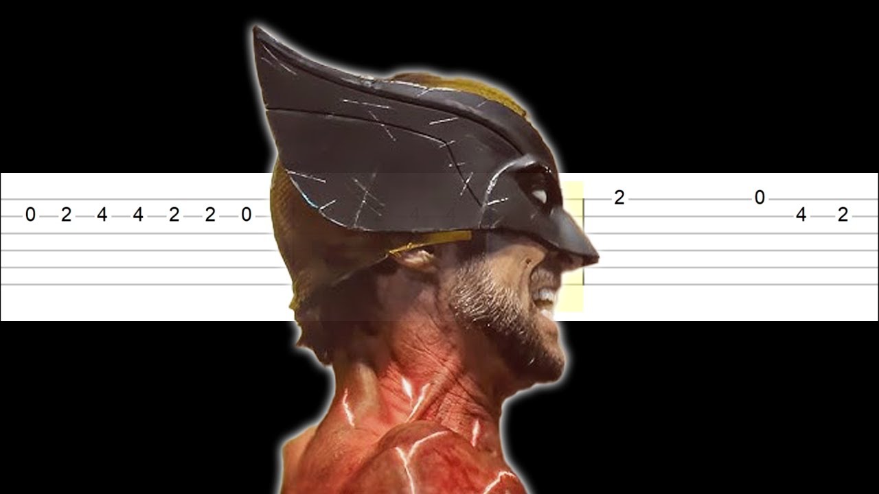 Deadpool & Wolverine - Like a Prayer (Easy Guitar Tabs Tutorial) - YouTube