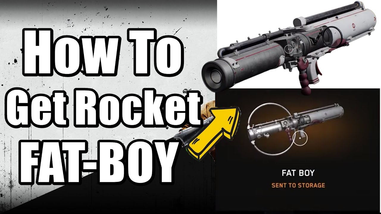 How To Get Rocket FAT-BOY - Rocket Launcher Location Guide | Atomic ...