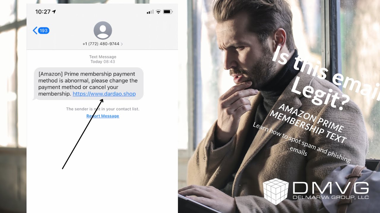 Amazon Prime Membership payment method is abnormal - text message - Is ...