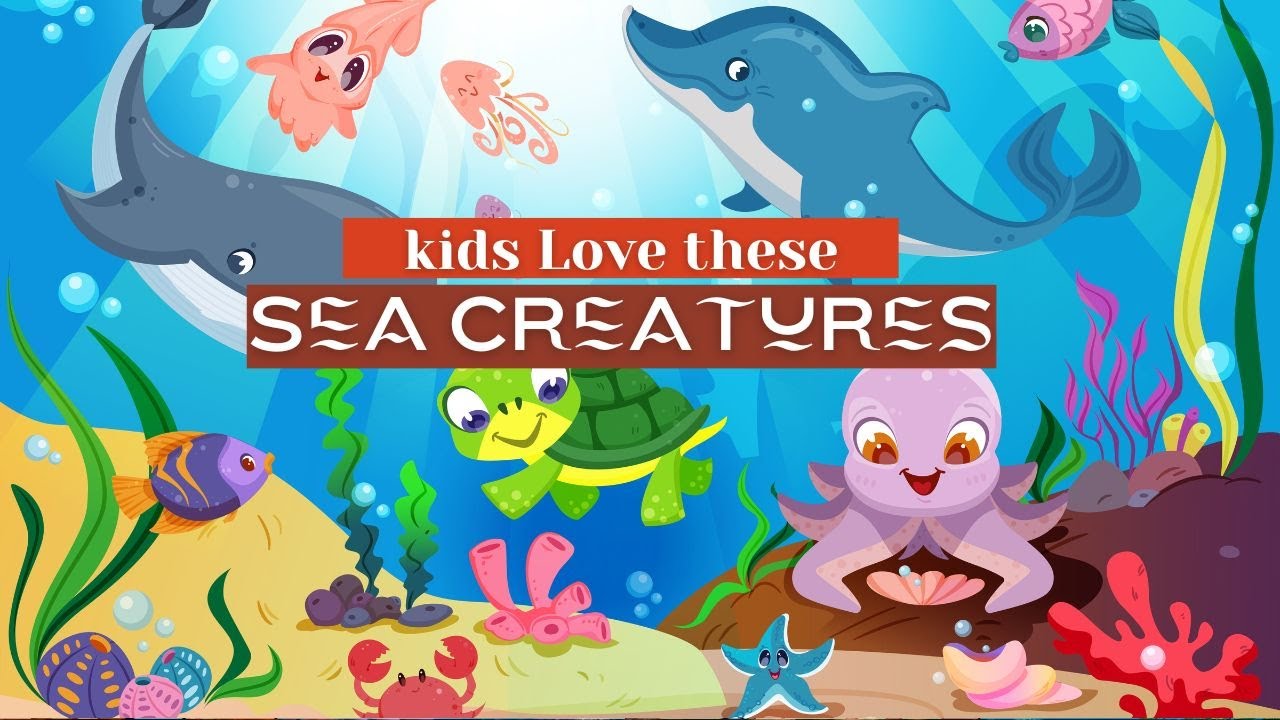 SEA CREATURES that will make you go WOW! Best SEA ANIMALS for Kids ...