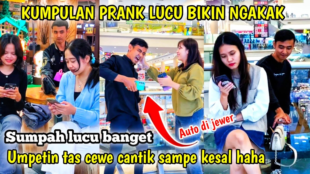 Kumpulan prank lucu bikin ngakak banget - YouTube