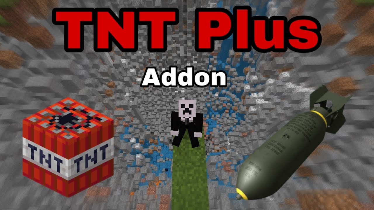 Crazy *NEW* TNT Plus Addon | Mcpe - YouTube