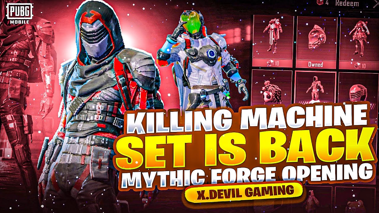 Old Killing Machine Set is Back😍|| New Mythic Forge Crate Opening🔥 ...