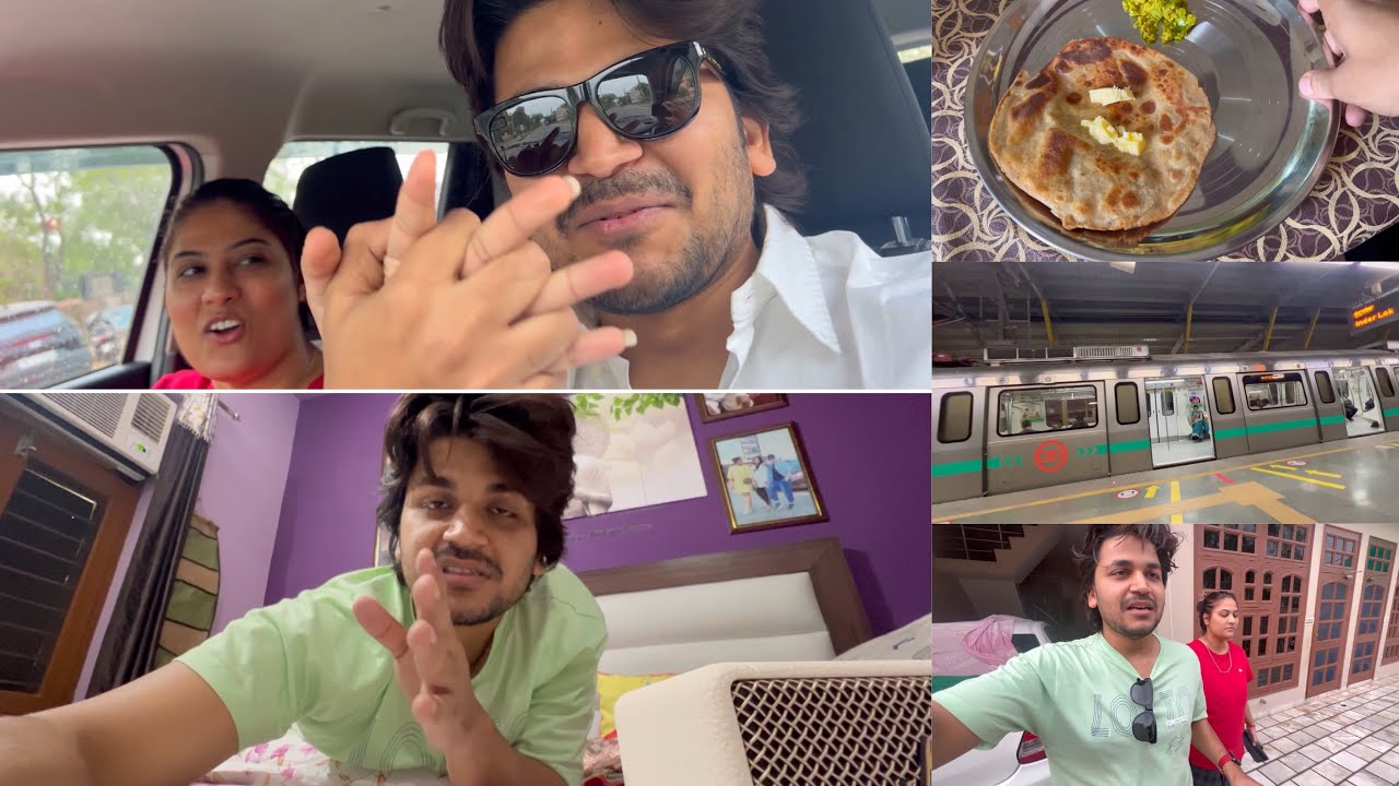 Delhi to rohtak || 3 saal baad mila apni best friend se || Khalid ...