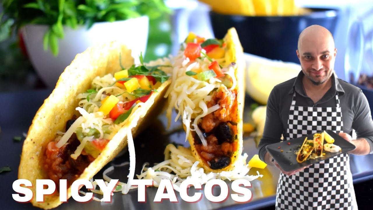 Traditional Spicy Tacos | Spicy Sausage Tacos with Black Beans | Costa ...