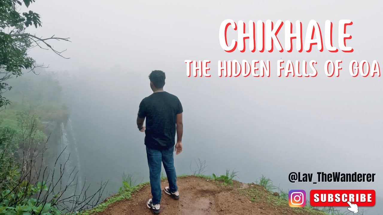 HYDERABAD TO GOA DAY 2 | CHIKHALE THE HIDDEN WATERFALLS OF GOA | TELUGU ...