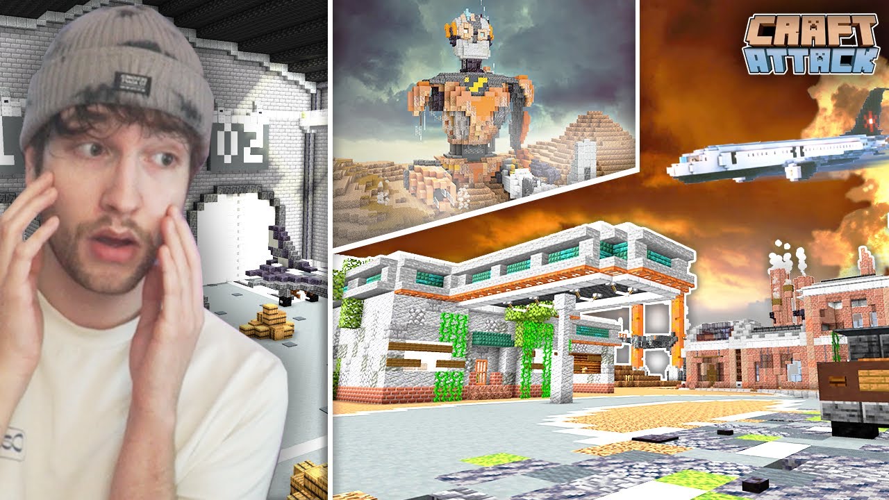 DAS hab ICH ALLES in CRAFT ATTACK GEBAUT (Base Tour) | Craft Attack 9 ...