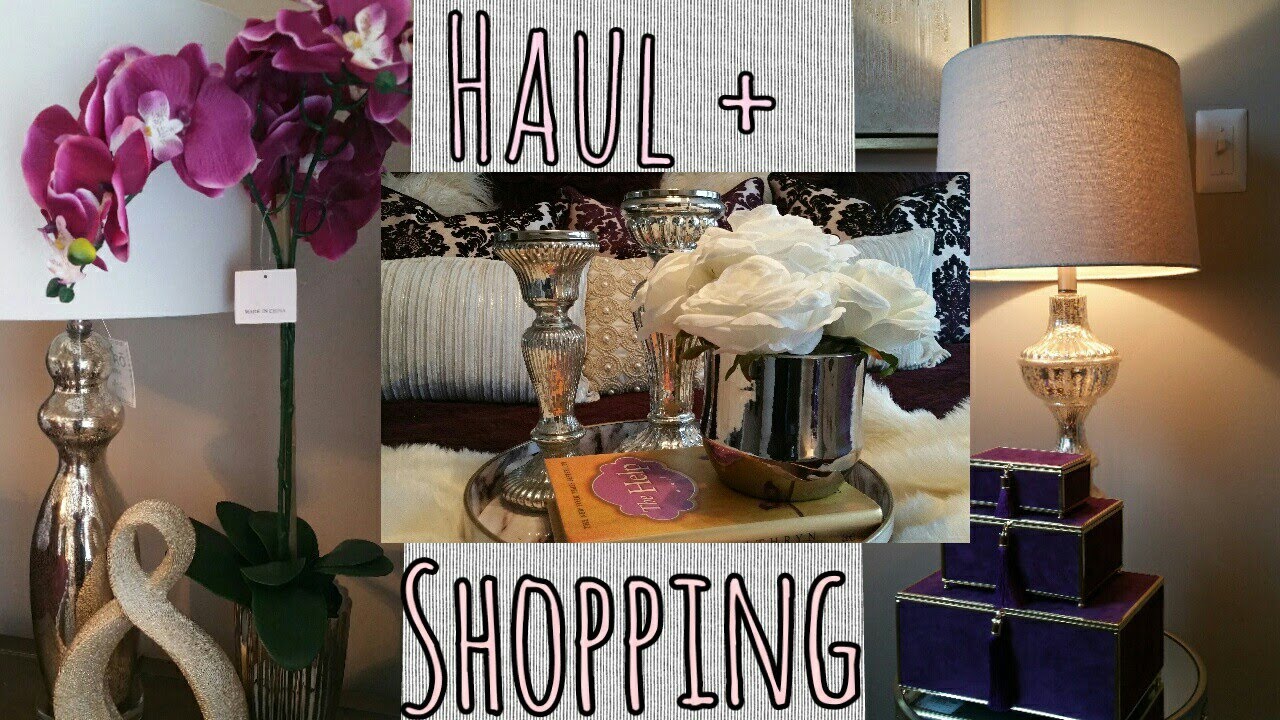 Home Decor Haul | Shopping Vlog - YouTube