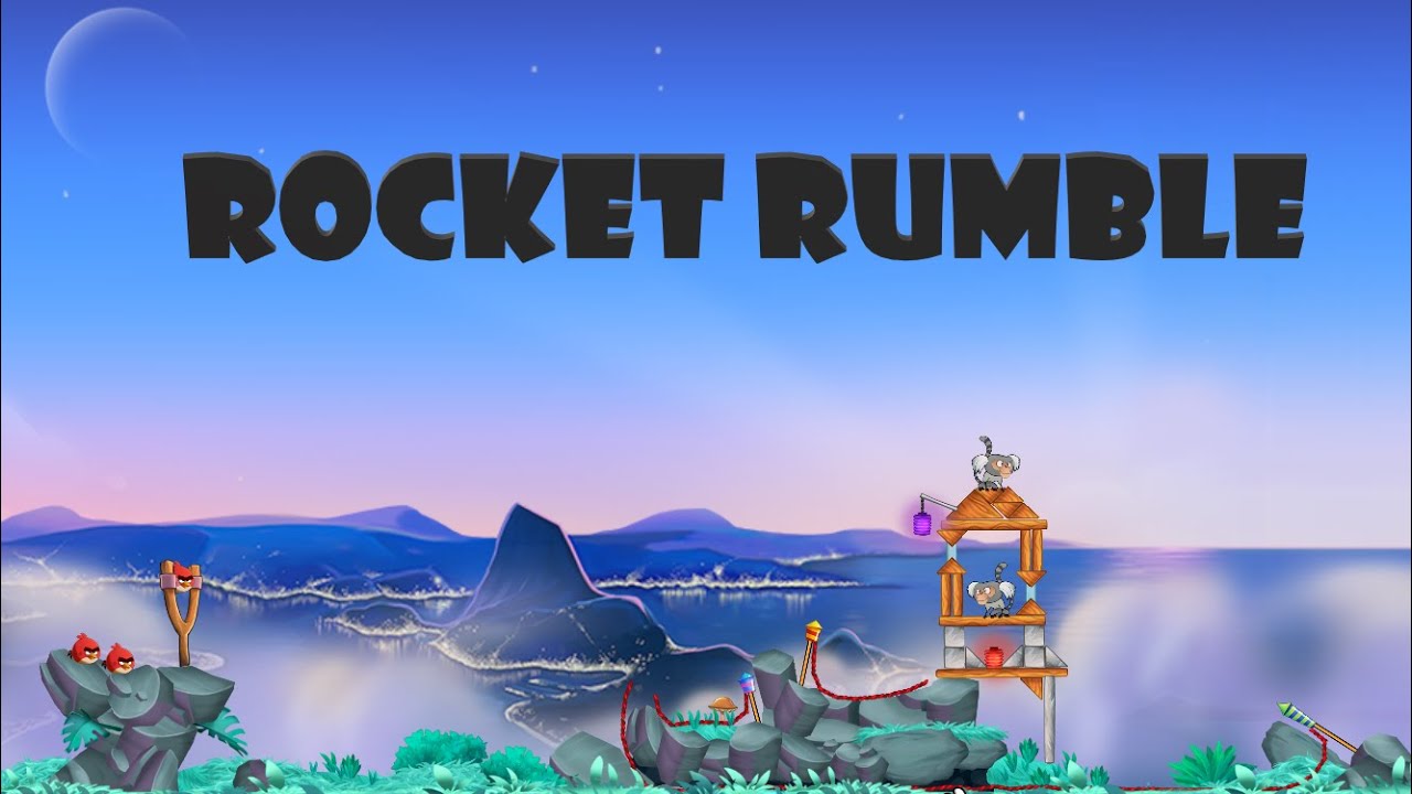 Angry Birds Rio 2 Rocket Rumble Walkthough (2x Speed) *Bonus All Golden ...
