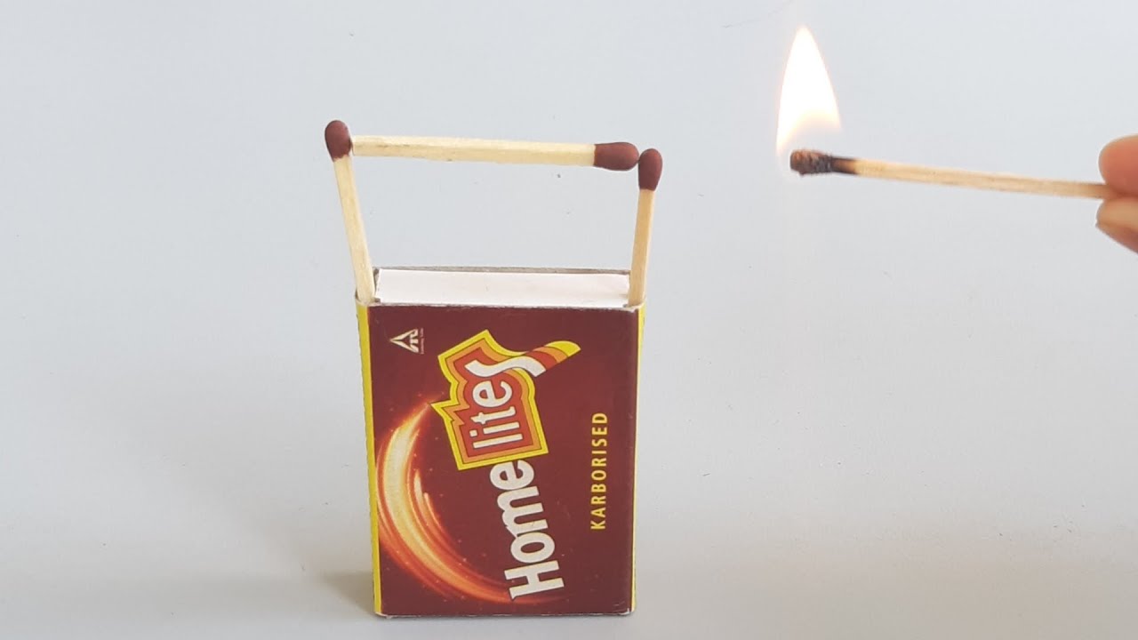 Easy Magical Experiment With Matches By Magic Trick Guru - YouTube