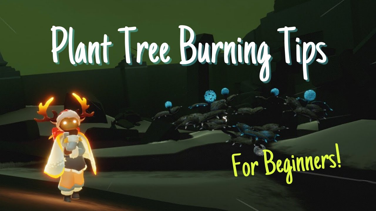 Darkness Plant/Tree Burning Tips for Beginners | Sky: Children of the ...