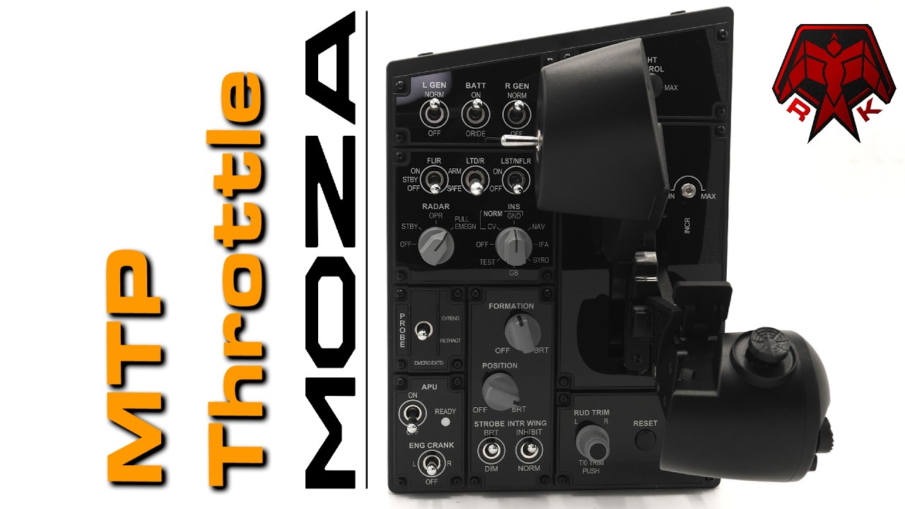 MOZA MTP Throttle Panel Review - YouTube