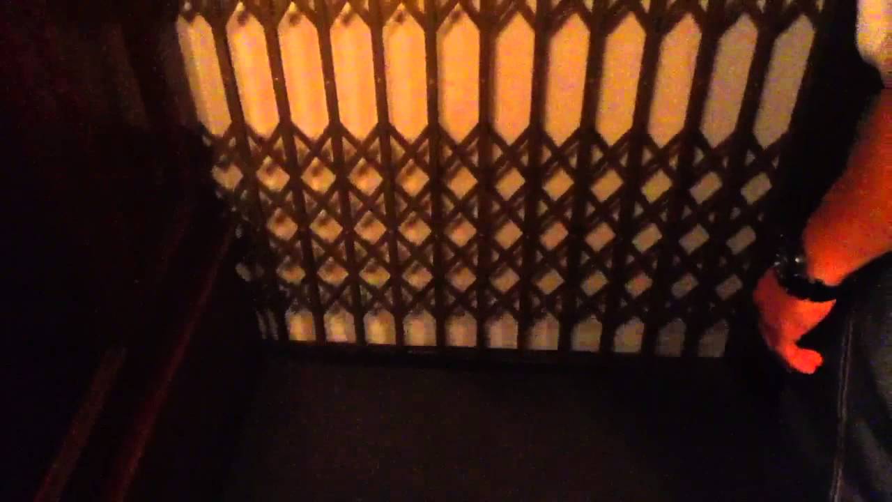 AMAZING 1918 Watson Manually Controlled Traction Elevator At An ...