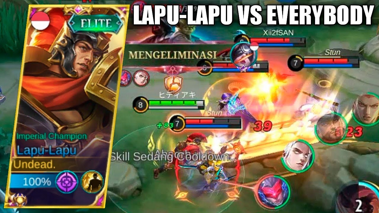 LAPU-LAPU VS EVERYBODY | MLBB - YouTube