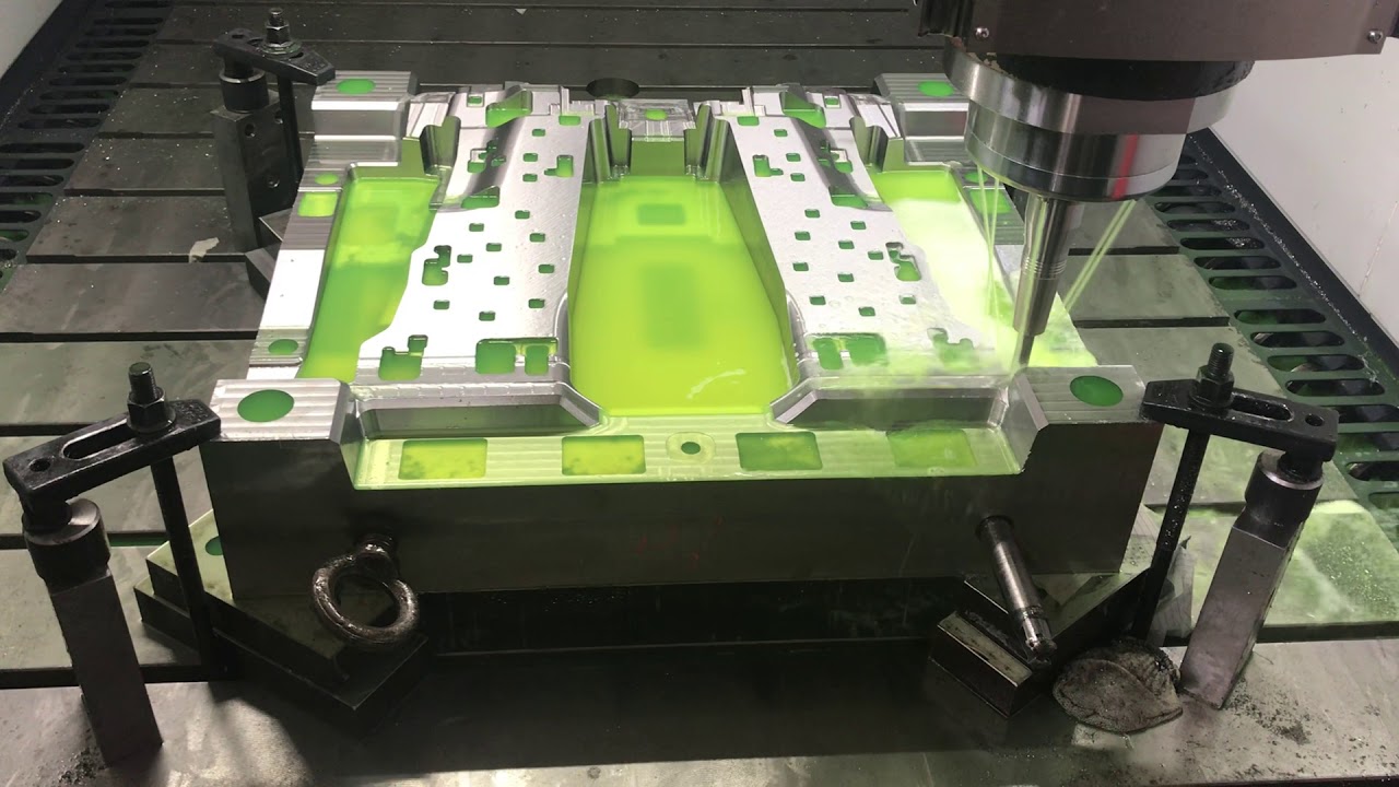 Automotive part mould - YouTube