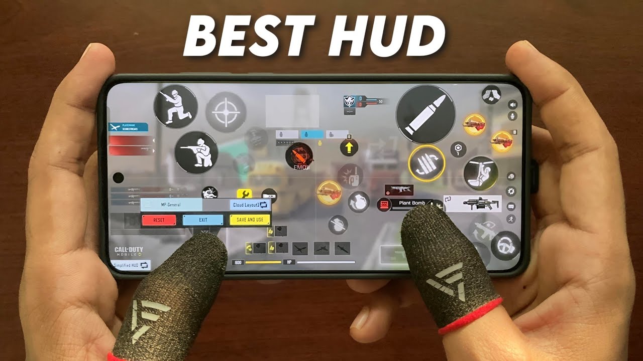 Best 4 Finger HUD, Sensitivity and Basic Settings for COD Mobile ...