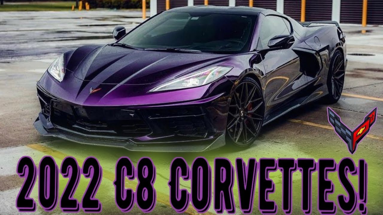 Corvette Stingray 2022 Purple