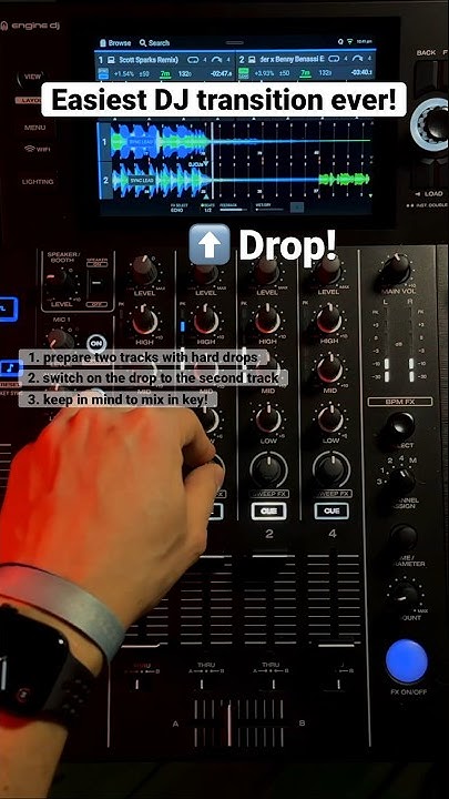 How to: The easiest DJ transition EVER! 🤯 #tutorial - YouTube