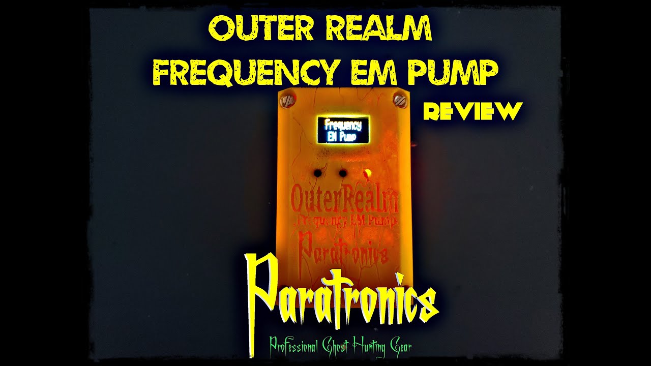 Paratronics Outer Realm Frequency EM Pump Review - YouTube