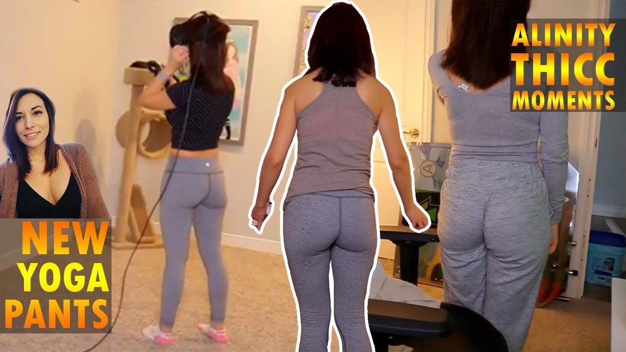 Female Twitch Cleavage Titty Streamers Booty Thicc Yogapants Win Big Sports