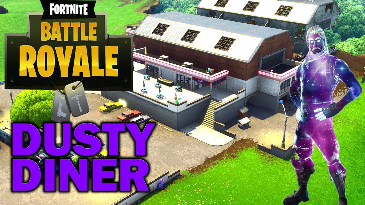 *NEW* "DUSTY DINER" in Fortnite Battle Royale (Dusty Divot Map Changes ...
