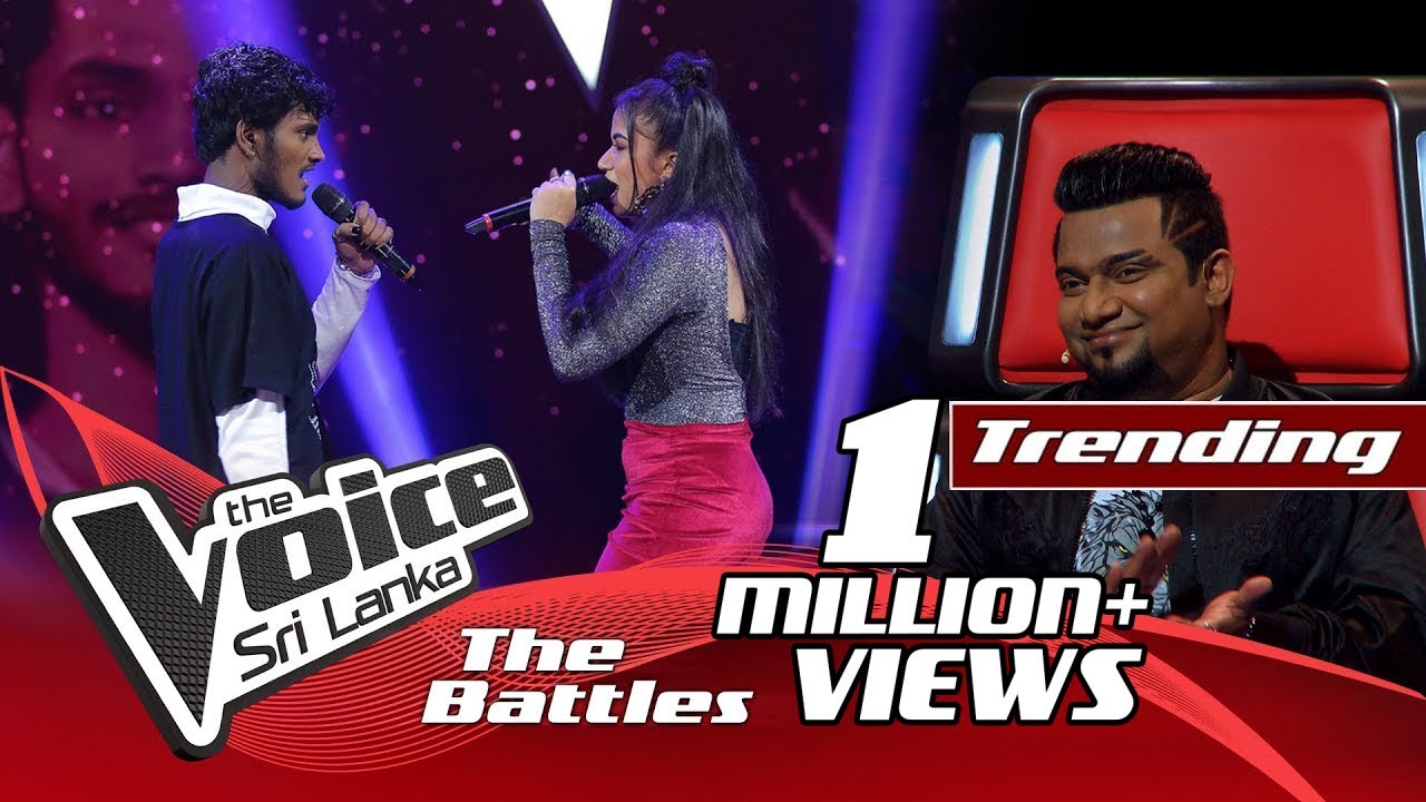 The Battles : Timothy Silva V Oneli Viyara | Believer | The Voice Sri Lanka - YouTube