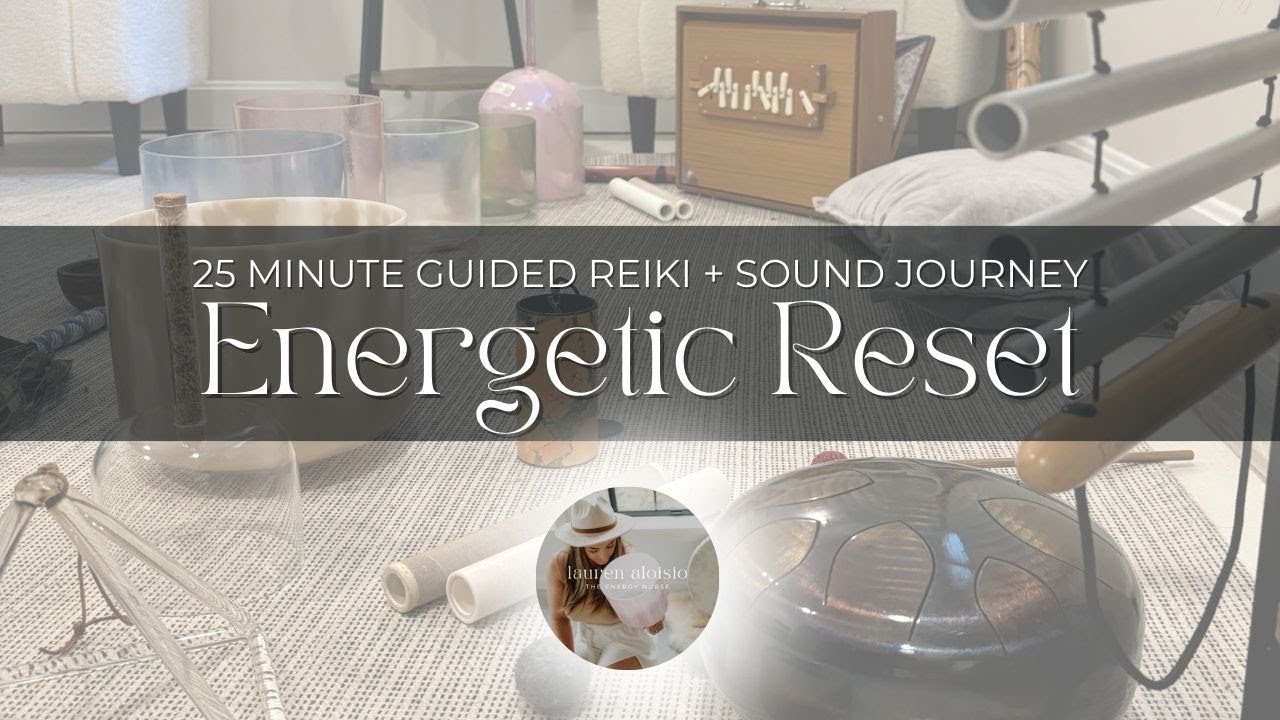 25 Minute Guided Sound Meditation for an Energetic Reset - YouTube