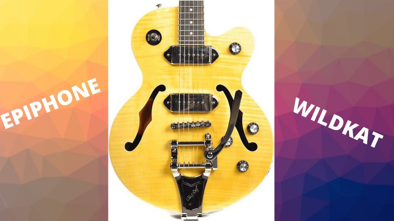 EPIPHONE WILDKAT REVIEW - YouTube
