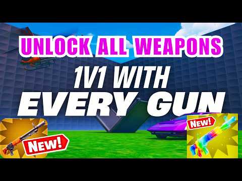 how to get every secret in 1v1 with every gun part 21