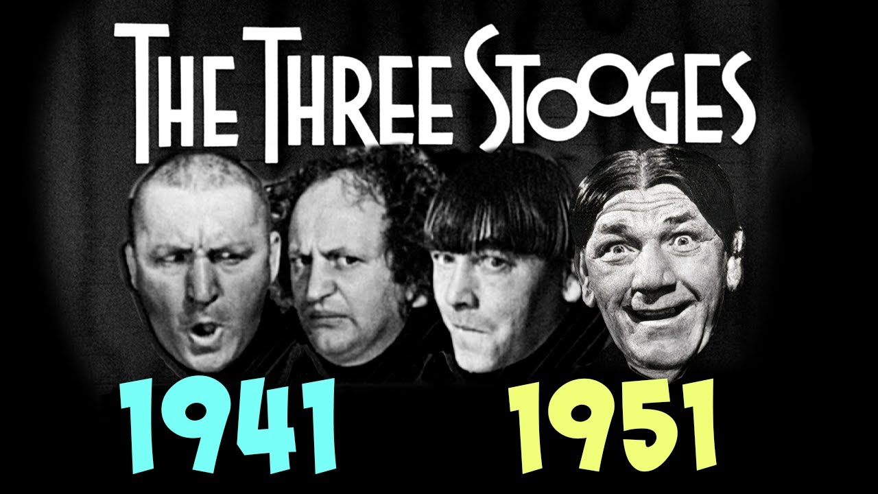THE THREE STOOGES Film Festival: 1941 and 1951 Moe Larry Curly Shemp ...