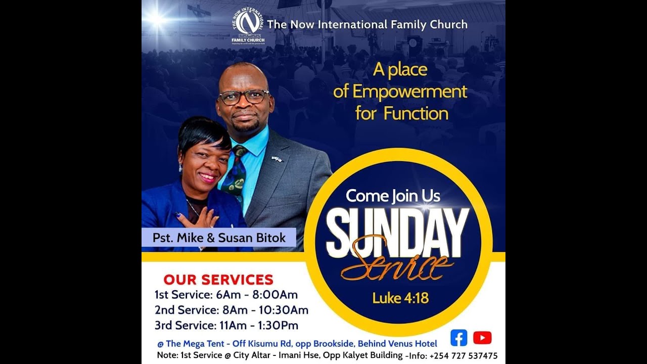 SUNDAY SERVICE, 24/03/2024. || The Place of Joy of Attitude. PASTOR ...