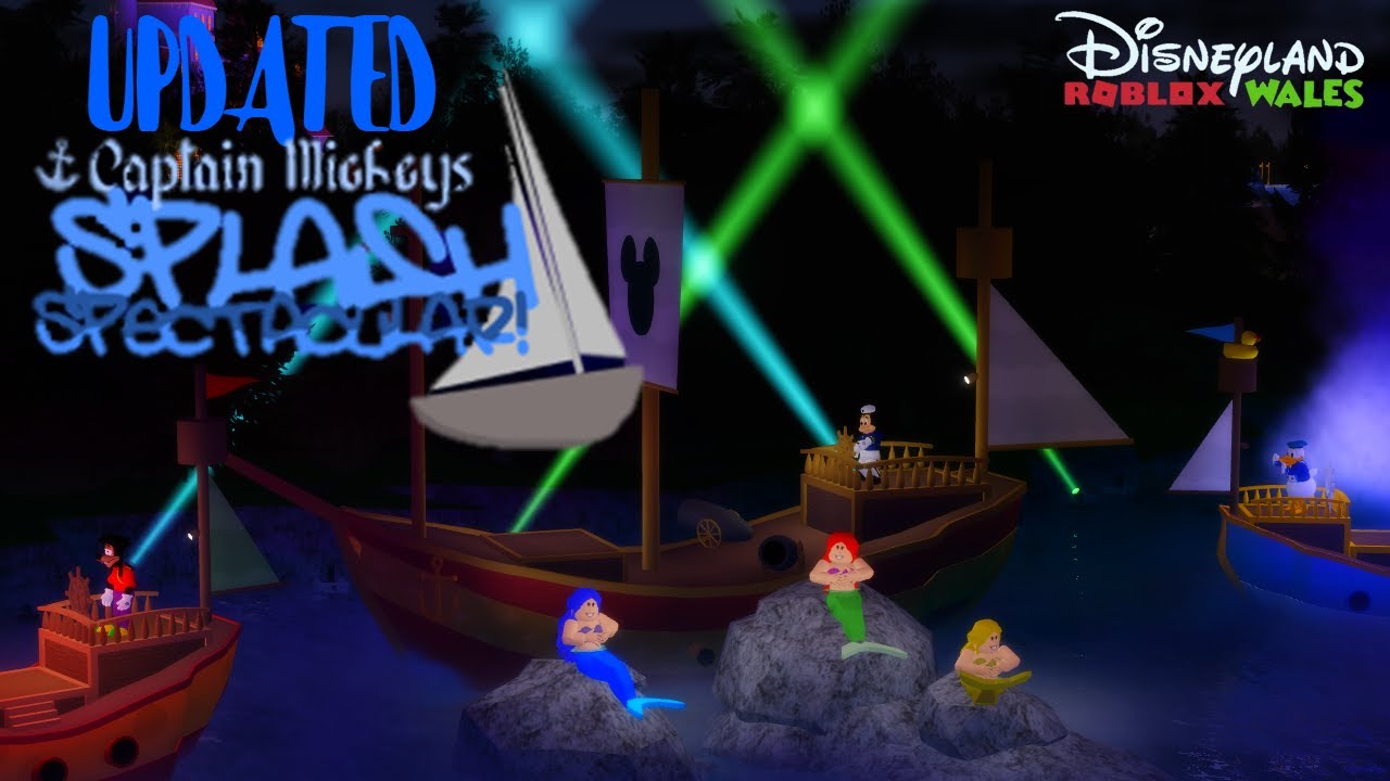NEW || Captain Mickey's Splash Spectacular UPDATED | DLW - YouTube
