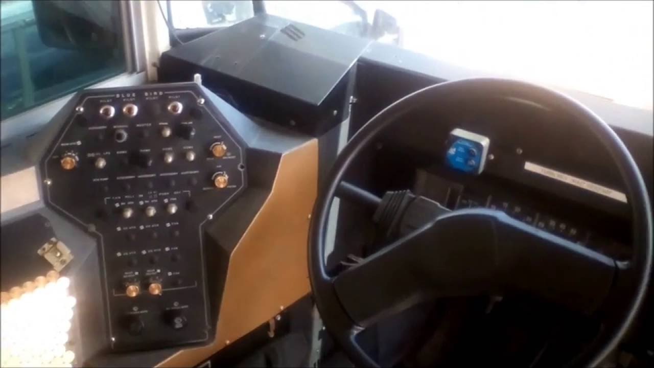 Simple Life Bus...$20 cockpit makeover - YouTube